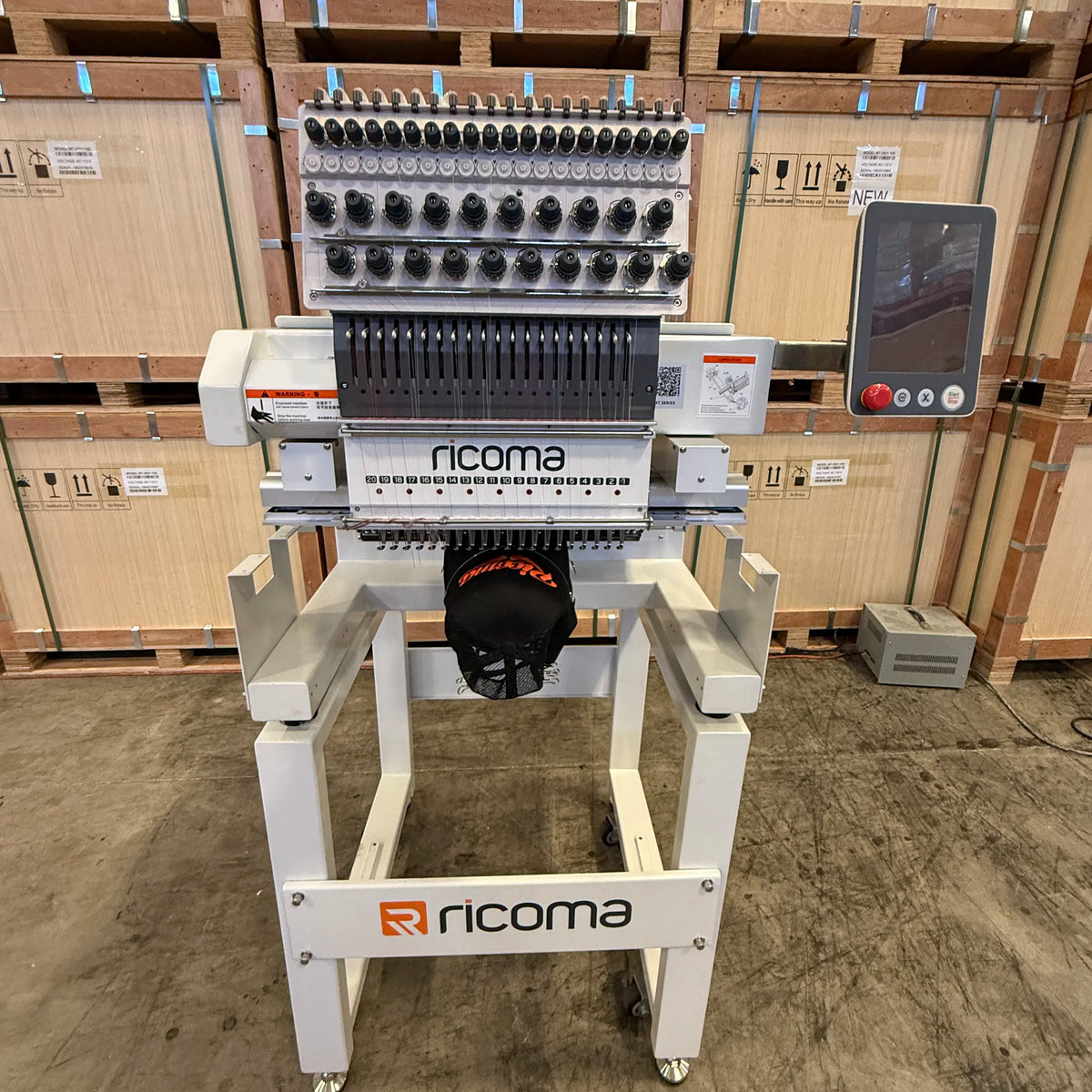 Ricoma MT-2001-8S 20-Needle Commercial Embroidery Machine – Ricoma ...