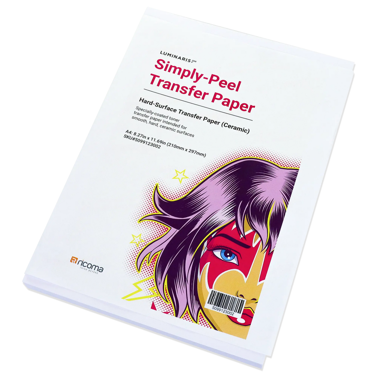 Luminaris 200 Simply-Peel Media Hard Surface 1-Step Transfer Paper (10 ...