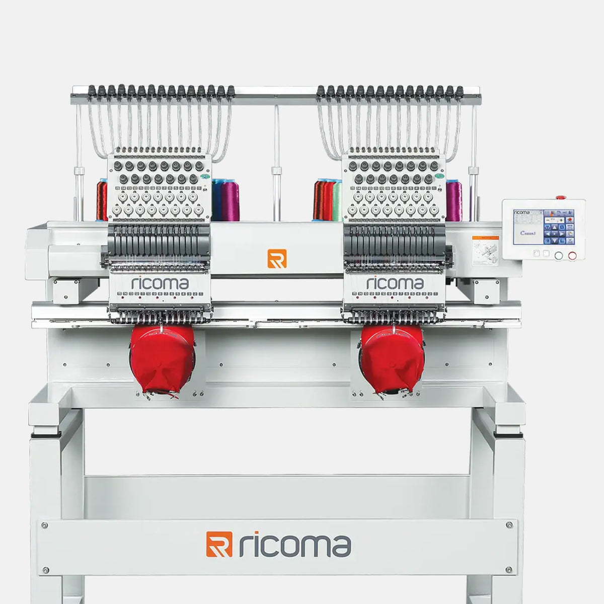 Ricoma MT-1502-7S 2-Head 15-Needle Commercial Embroidery Machine ...